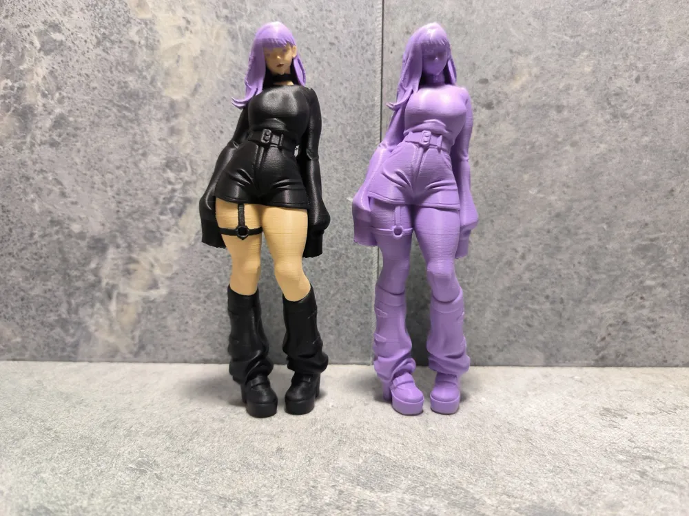 Chica Emo Gótica Sexy de Anime - Modelo de impresión 3D gratuito ...