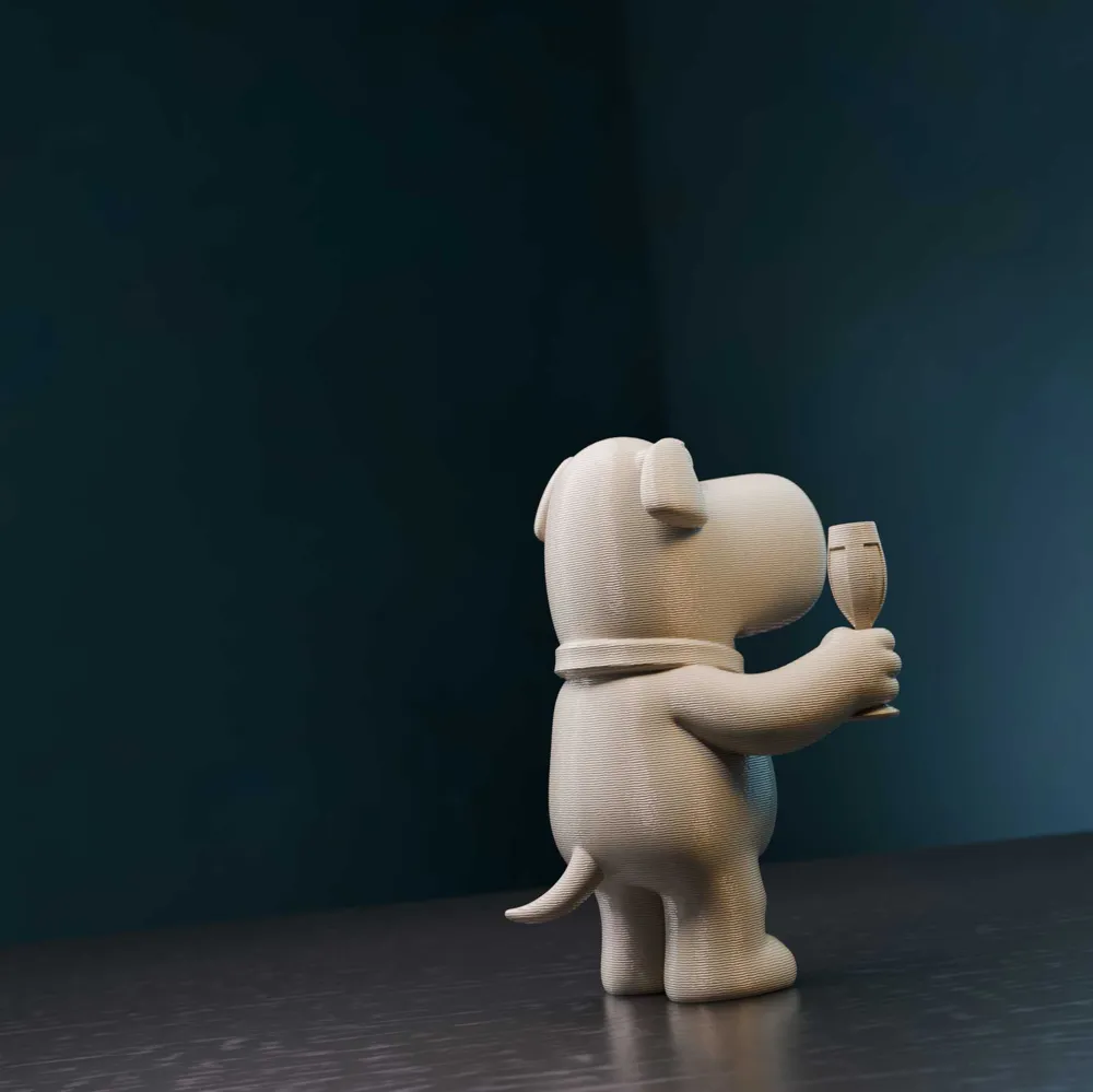 Brian from Family Guy by TheLightning MakerWorld: Download Free 3D Models