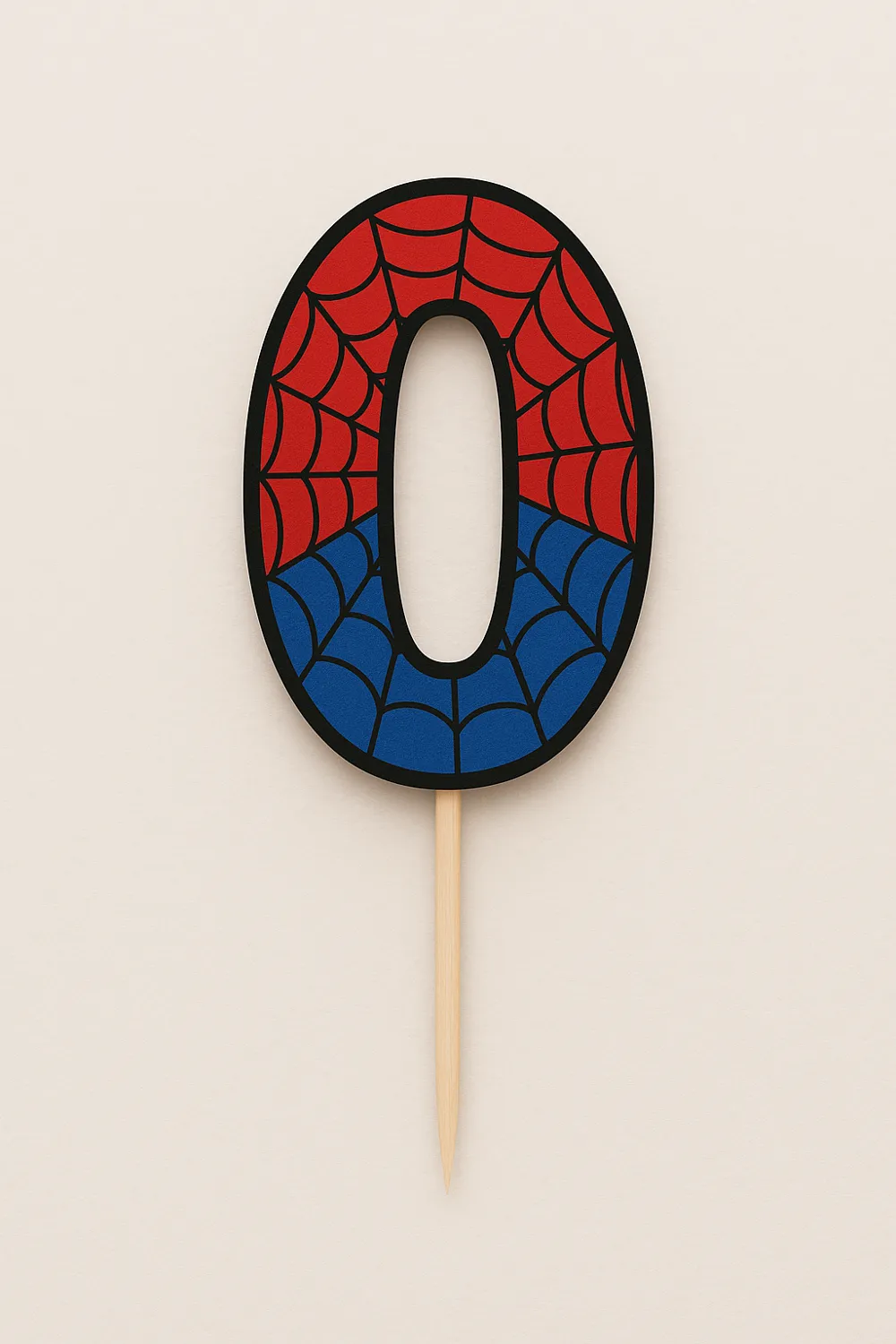 Adorno para tarta con números de Spider-Man, del 0 al 9 por Rumpel ...