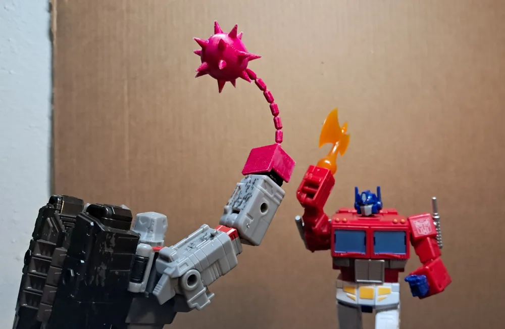 Transformers Siege Megatron Mace by Curly Fries MakerWorld: Download ...