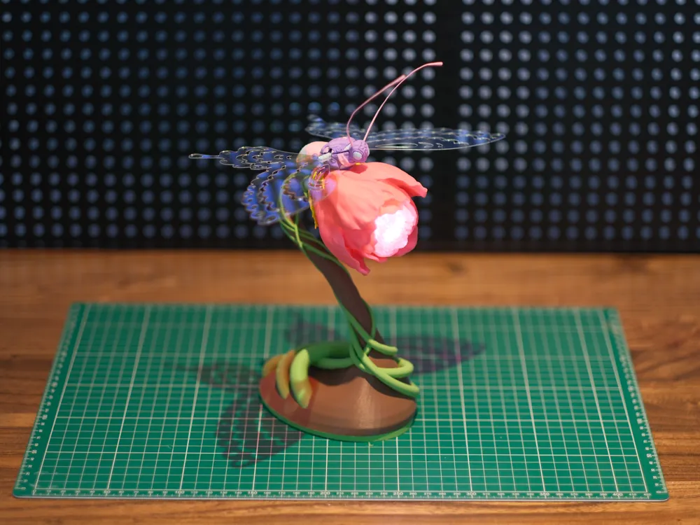 Bionic Butterfly Lamp by Darts 3D MakerWorld: Download Free 3D Models