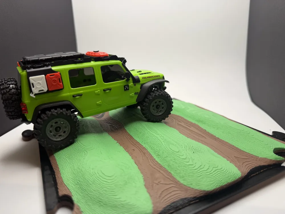 Crawler Course - Transition Plates & Locking Edges - Free 3D Print ...