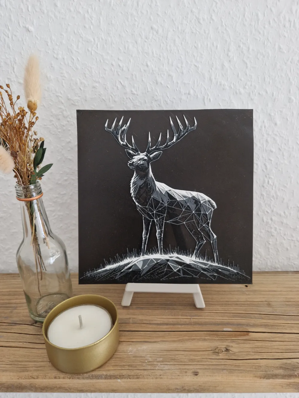 Hueforge deer | Hirsch dark side by PR 3D-PRINTS - MakerWorld