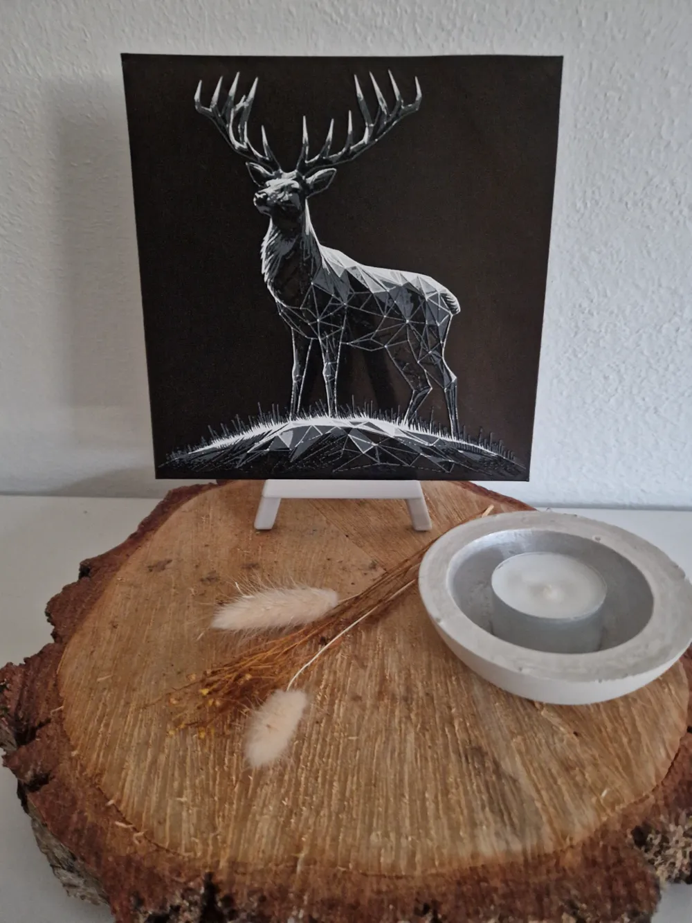 Hueforge deer | Hirsch dark side by PR 3D-PRINTS - MakerWorld