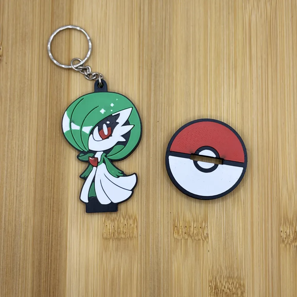 Chibi Gardevoir Keychain & Standee by Dream_Drifter_ MakerWorld ...