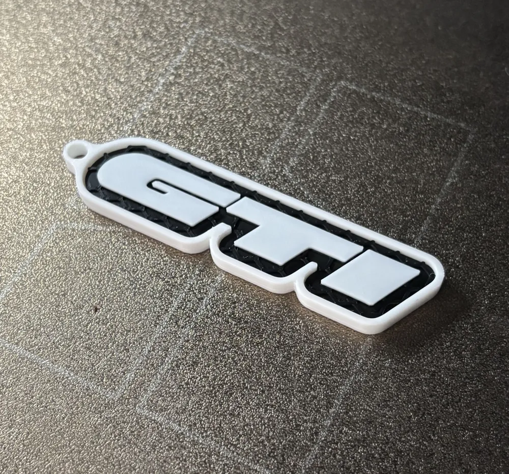 Volkswagen GTI Keychain by Krystian3D MakerWorld: Download Free 3D Models