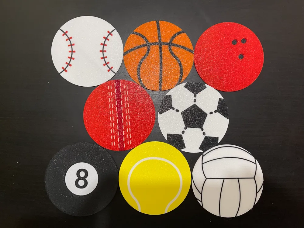 Football (Soccer) Coaster by MalcTheOracle - MakerWorld