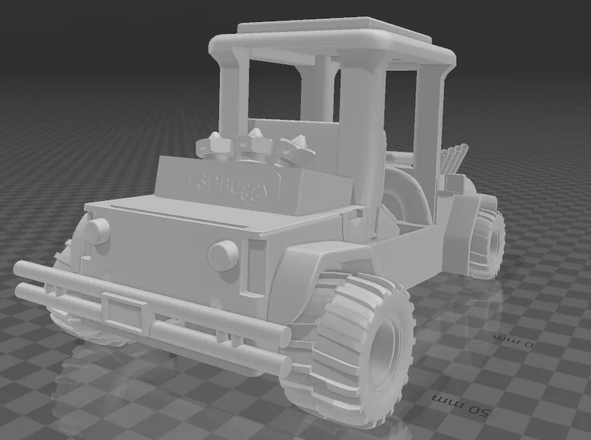 E3D Buggy Hotrod Jeep Remixed by Bas7ard - MakerWorld