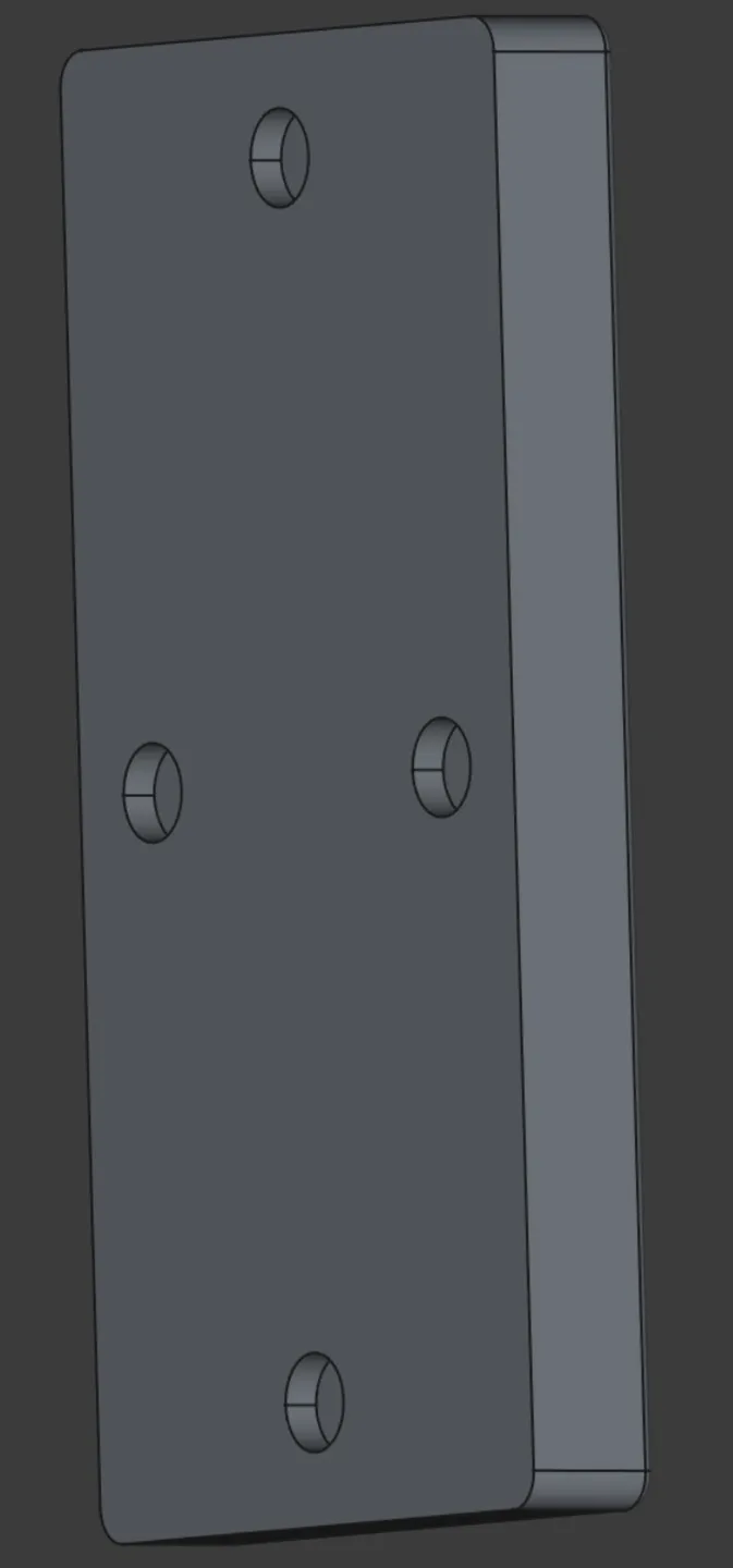 Magnetic Base Plate for sensor brackets by ForceM - MakerWorld