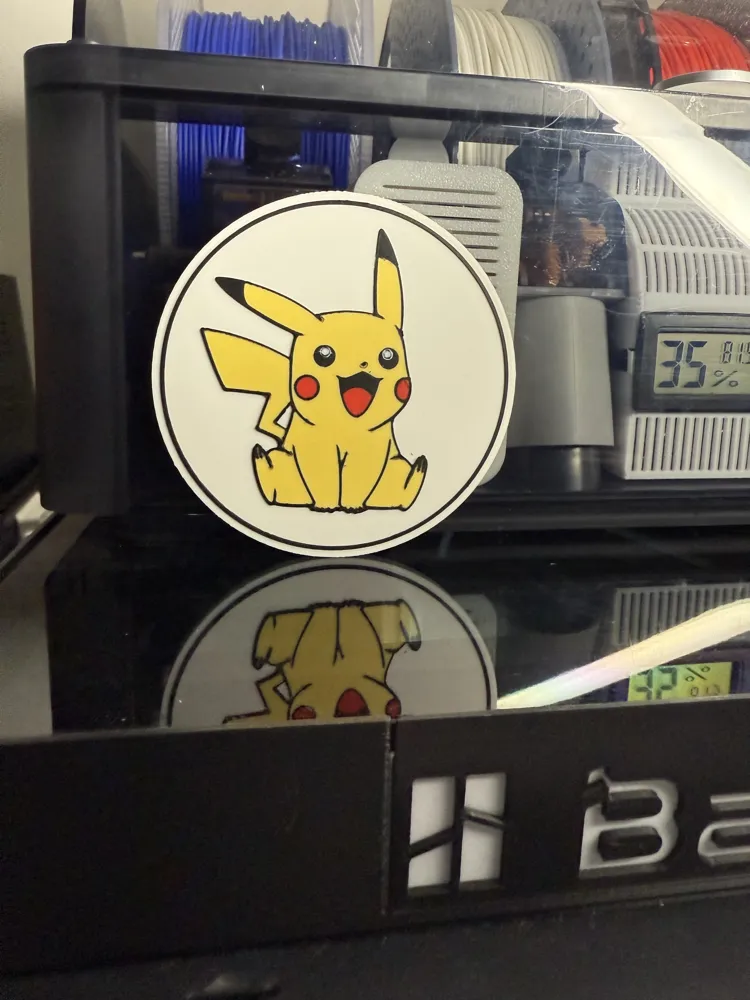 PIKACHU COASTER by 3DPrinting4fun MakerWorld: Download Free 3D Models