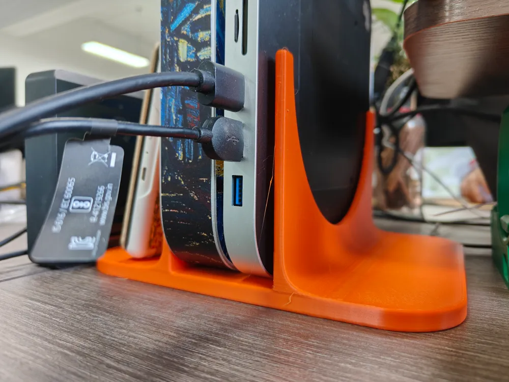 Mac mini M1/M2 stand, designed for use with a Baseus expansion dock ...