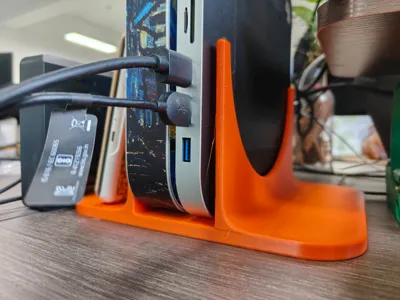 Mac mini M1/M2 stand, designed for use with a Baseus expansion dock ...