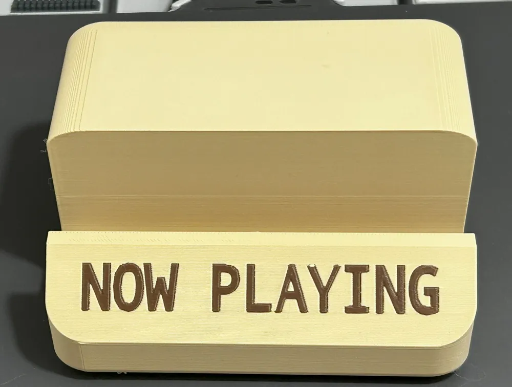 Vinyl Record or CD Now Playing Display by Seeker3D MakerWorld: Download ...