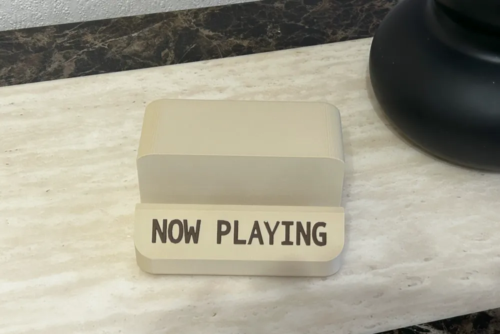 Vinyl Record or CD Now Playing Display by Seeker3D MakerWorld: Download ...