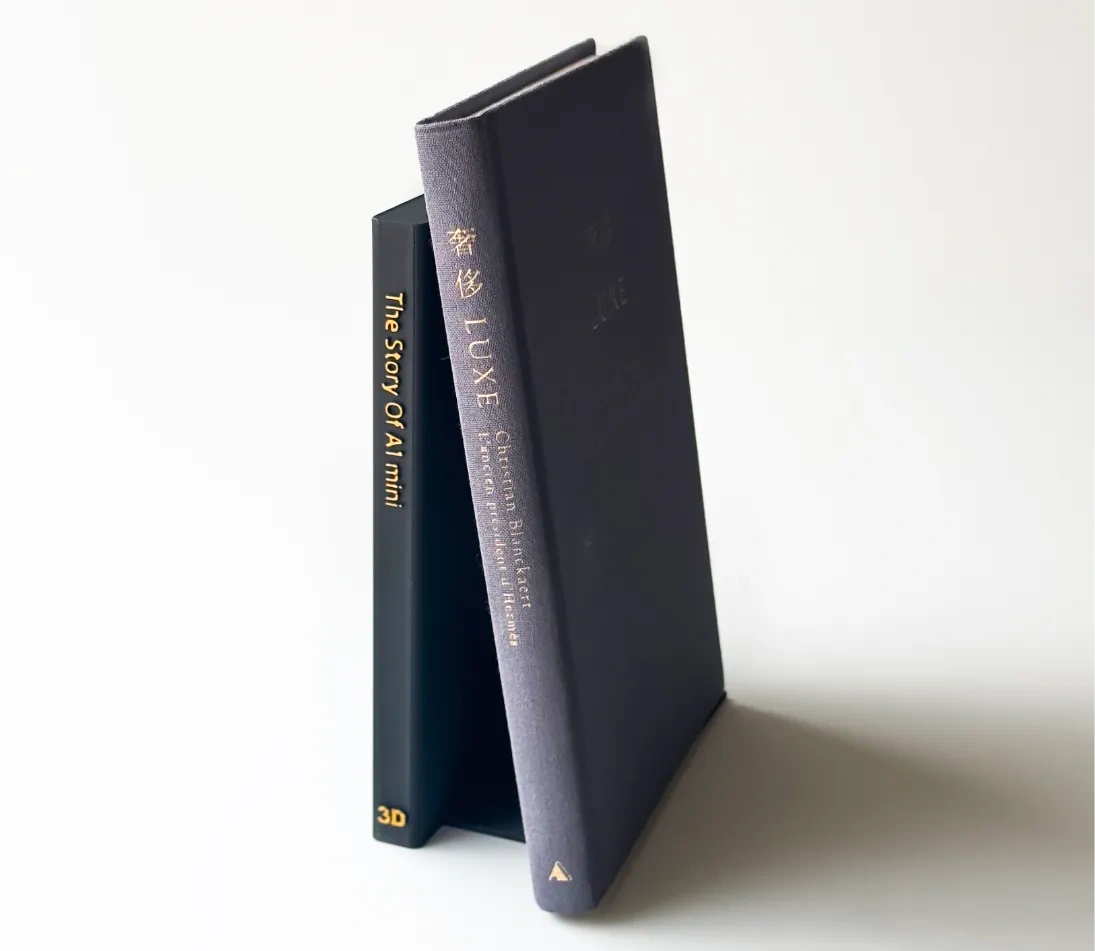 “Pretend to be a book” Bookend/Bookstop by GIAN - MakerWorld