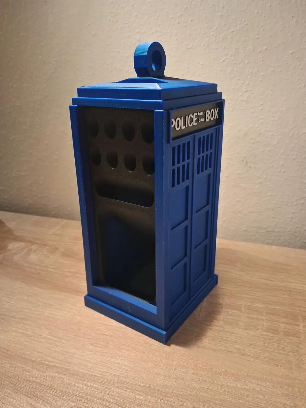 Doctor Who Tardis Pen Holder - Free 3D Print Model - MakerWorld