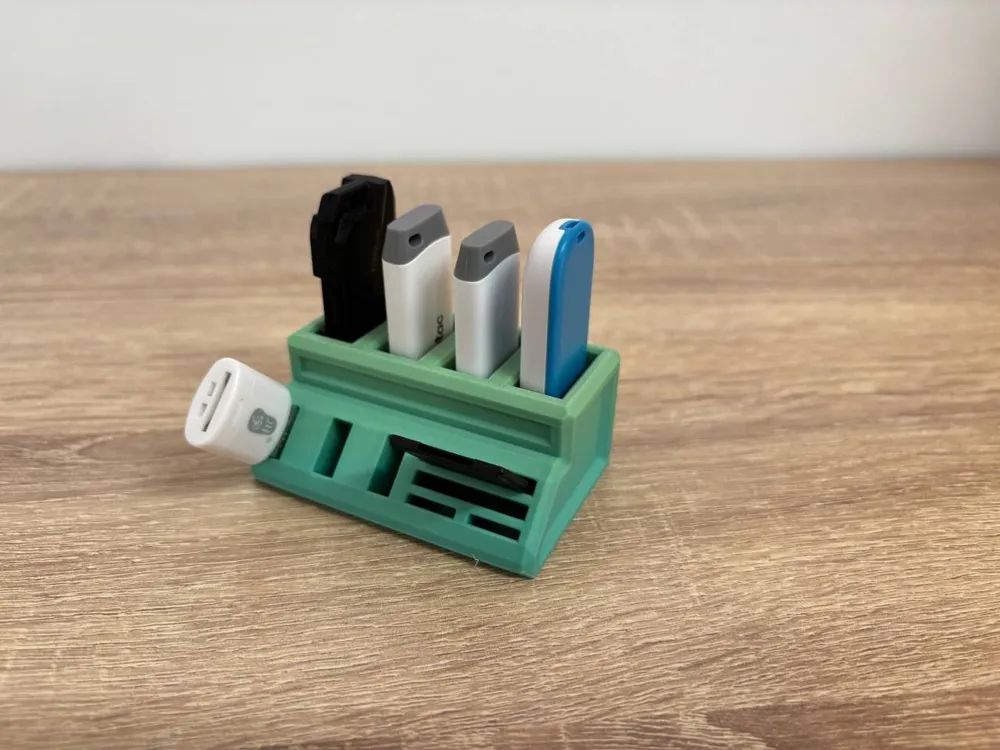 USB holder by Alexey MakerWorld: Download Free 3D Models