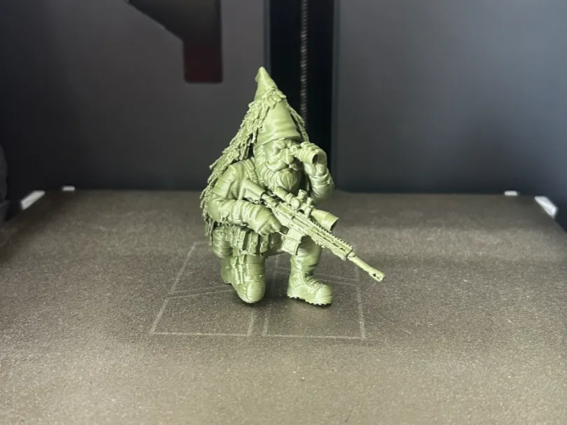 Gnome Sniper - Free 3D Print Model - MakerWorld
