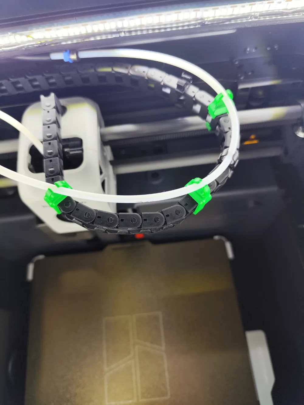 PTFE Cable Chain Clip for X1, P1P, P1S - Free 3D Print Model - MakerWorld