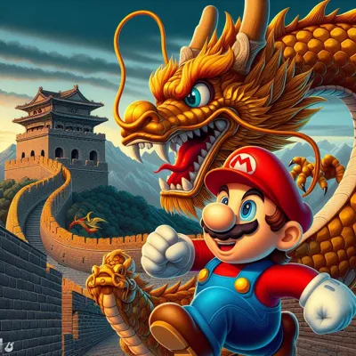 Super mario dragon Hueforge by salvi-fibra - MakerWorld