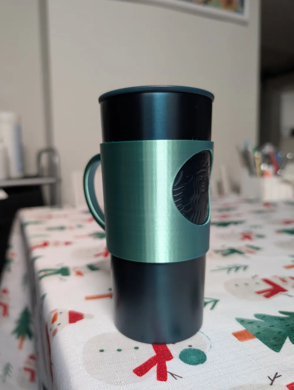 Starbucks 12oz Tumbler Sleeve w/ Handle - Free 3D Print Model - MakerWorld