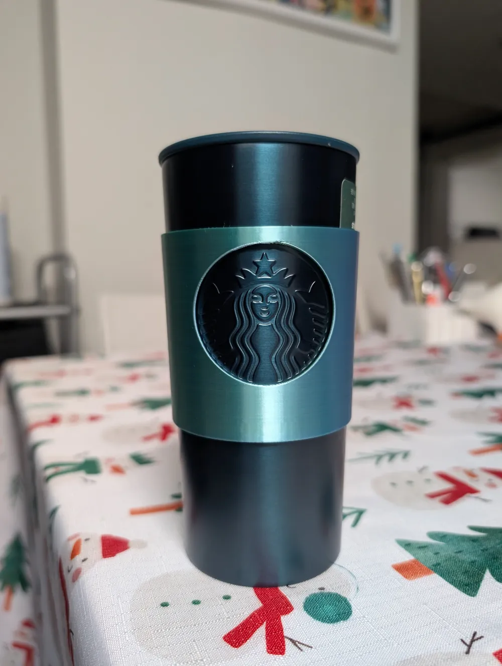Starbucks 12oz Tumbler Sleeve w/ Handle - Free 3D Print Model - MakerWorld