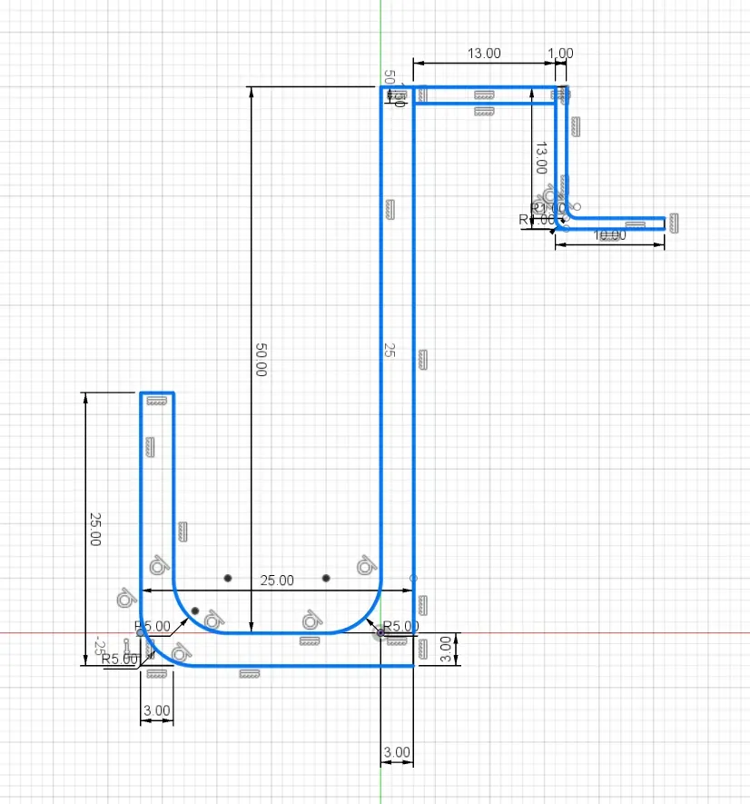Simple door hook - Free 3D Print Model - MakerWorld