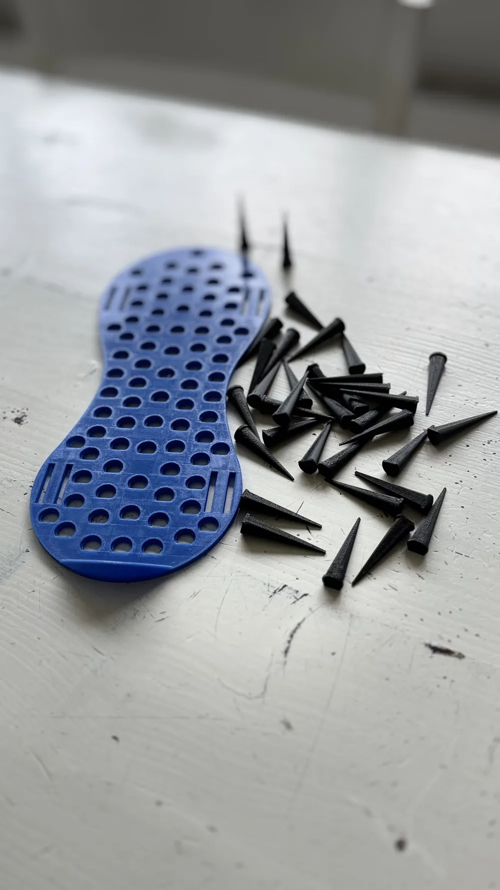 Modular / Configurable Lawn Aeration Shoes - Free 3D Print Model ...