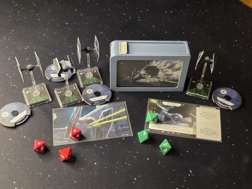 X-Wing TMG deckbox for loadout card - Empire - Free 3D Print Model ...