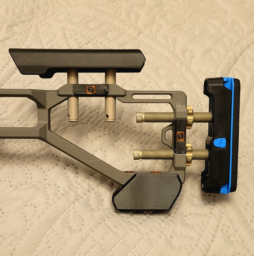 Qrutch bag rider for The Fix rifle by Q by Jared_ - MakerWorld