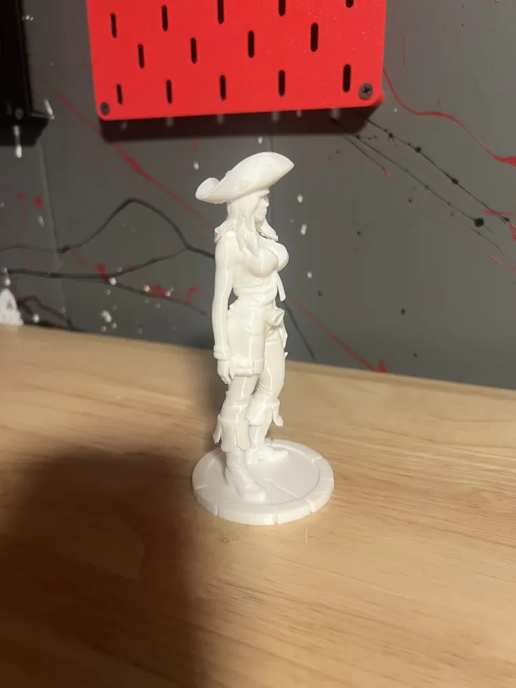 Sexy Pirate Statue #01 by cole MakerWorld: Download Free 3D Models