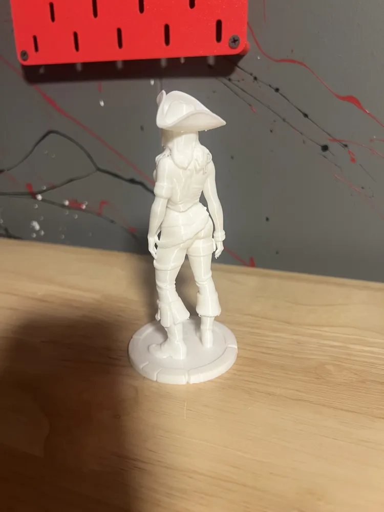 Sexy Pirate Statue #01 by cole MakerWorld: Download Free 3D Models