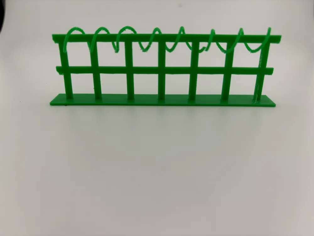 Barbed wire fence for toy soldiers by ToySoldierFactory - MakerWorld