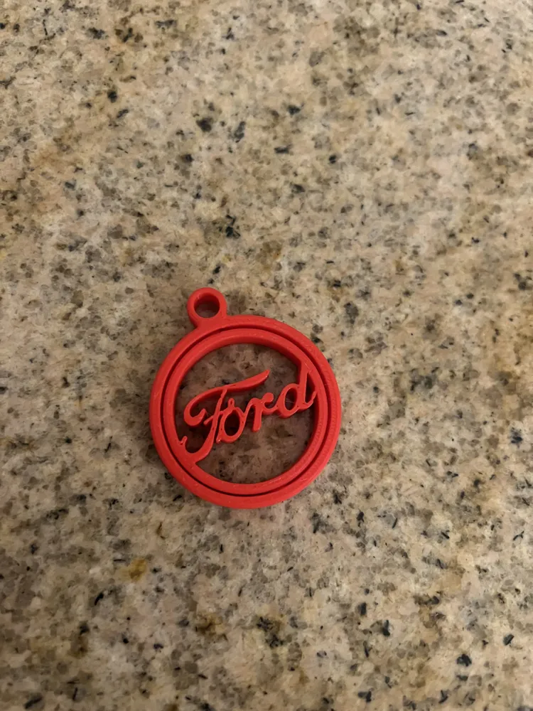 Ford gyro keychain - Free 3D Print Model - MakerWorld