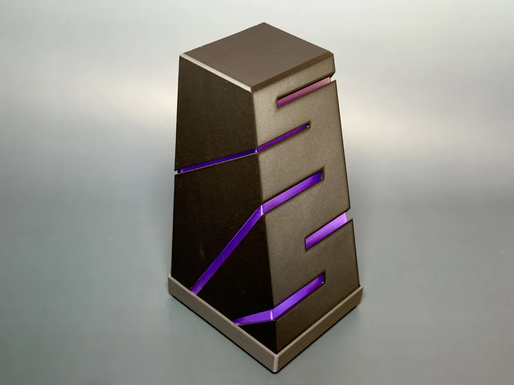 Rift Prism Lamp – RGBW & LED Kit Compatible - Free 3D Print Model ...