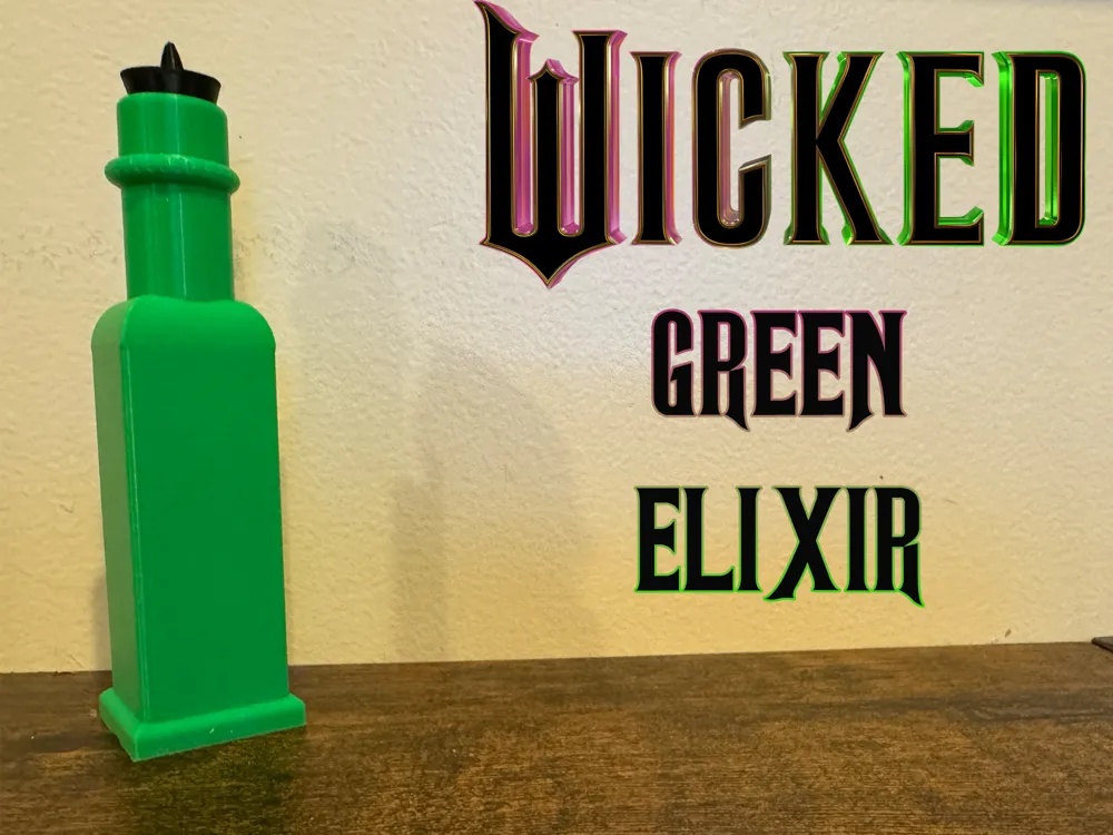 Wicked Green Elixir Remixed by Mentuisian Design - MakerWorld