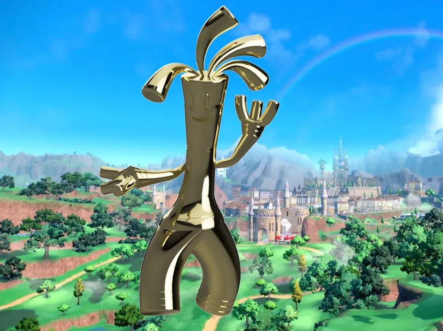 Goldengo Pokemon 来自 Chipotle - MakerWorld