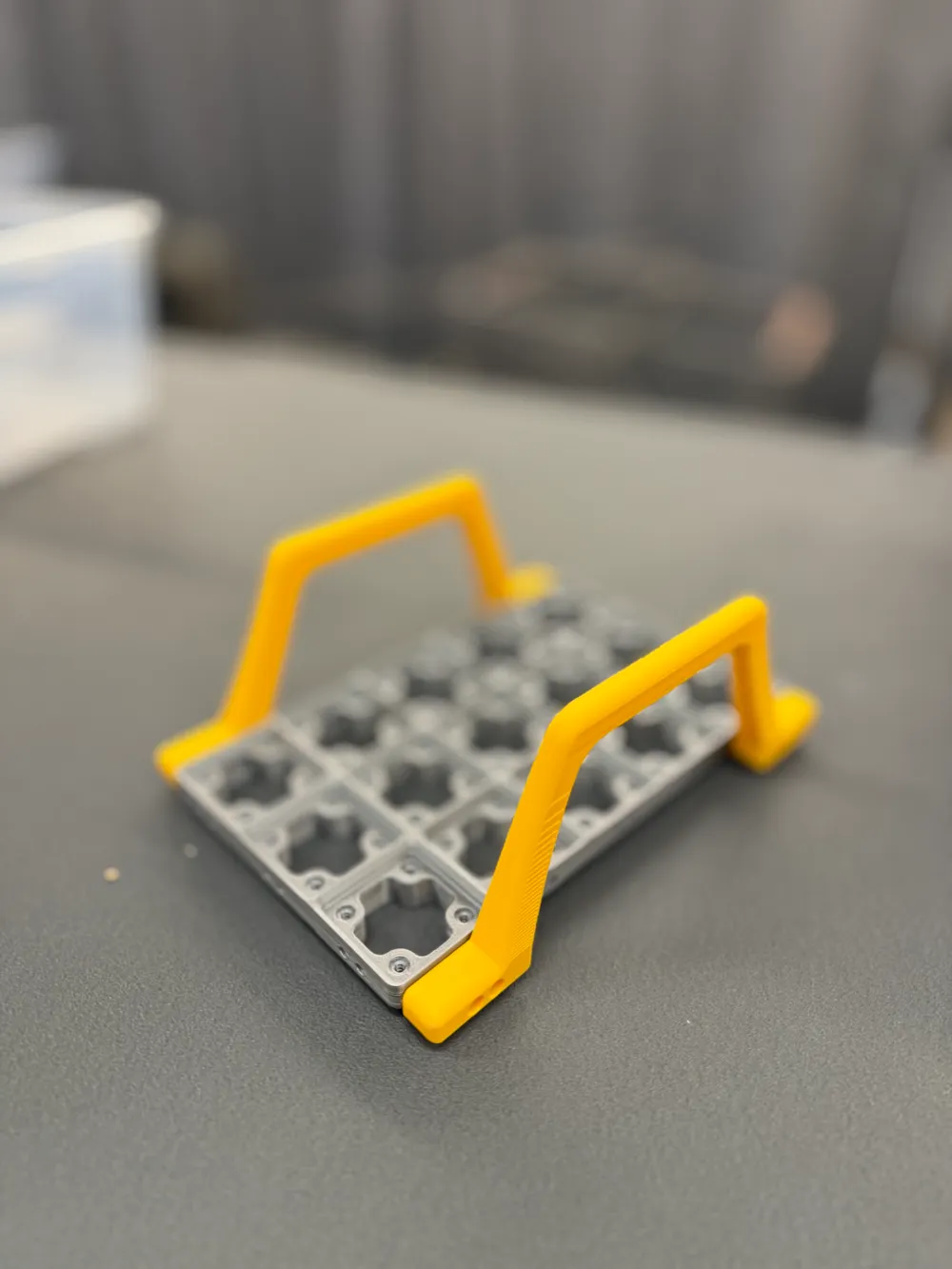 3x3 handle for Gridfinity tray for Ikea Samla Remixed by Bastelsaal - MakerWorld