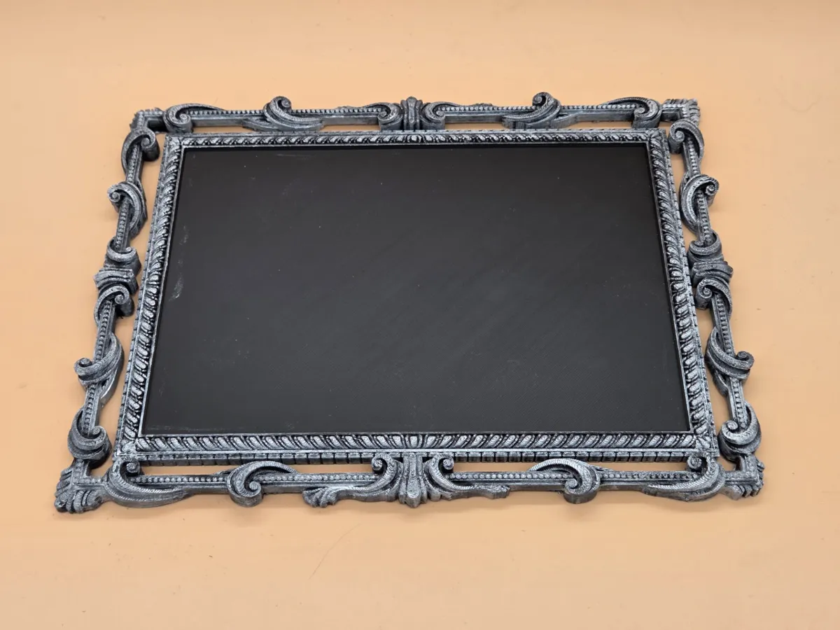 Marco de fotos vintage barroco - Modelo de impresión 3D gratuito ...