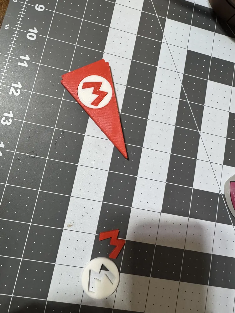 Super Mario Goal Flag Multipart by MI3dPrint MakerWorld: Download Free ...