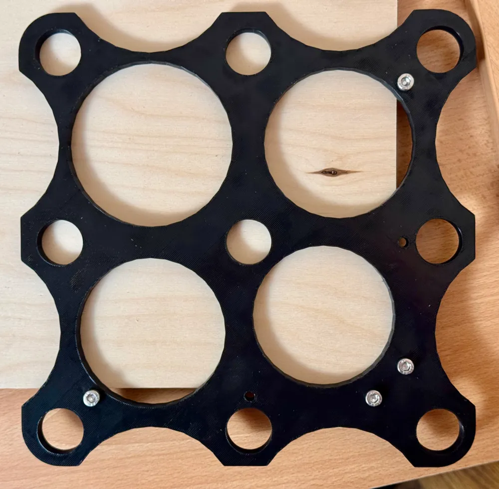 MFT Workbench Hole Routing Jig - Free 3D Print Model - MakerWorld