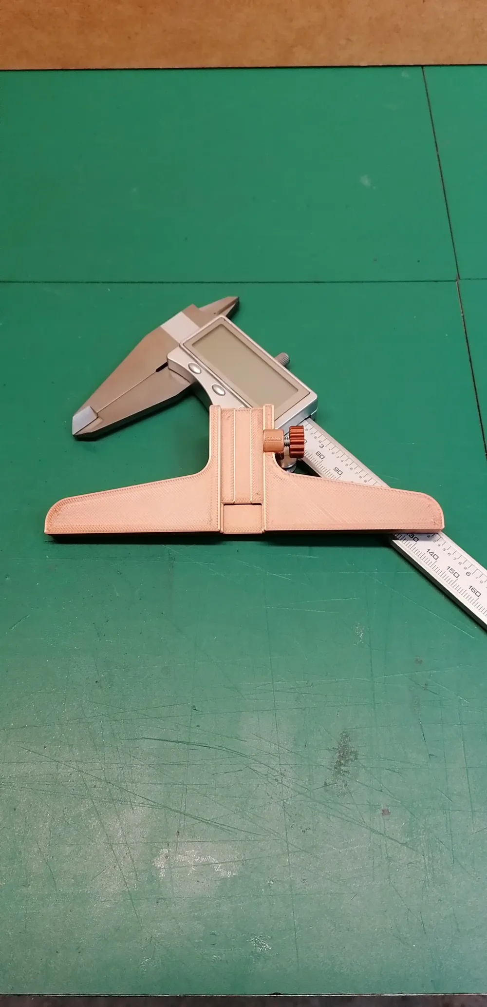 Measuring Bridge / Depth Stop for 300mm Calipers by Zwackelmann ...