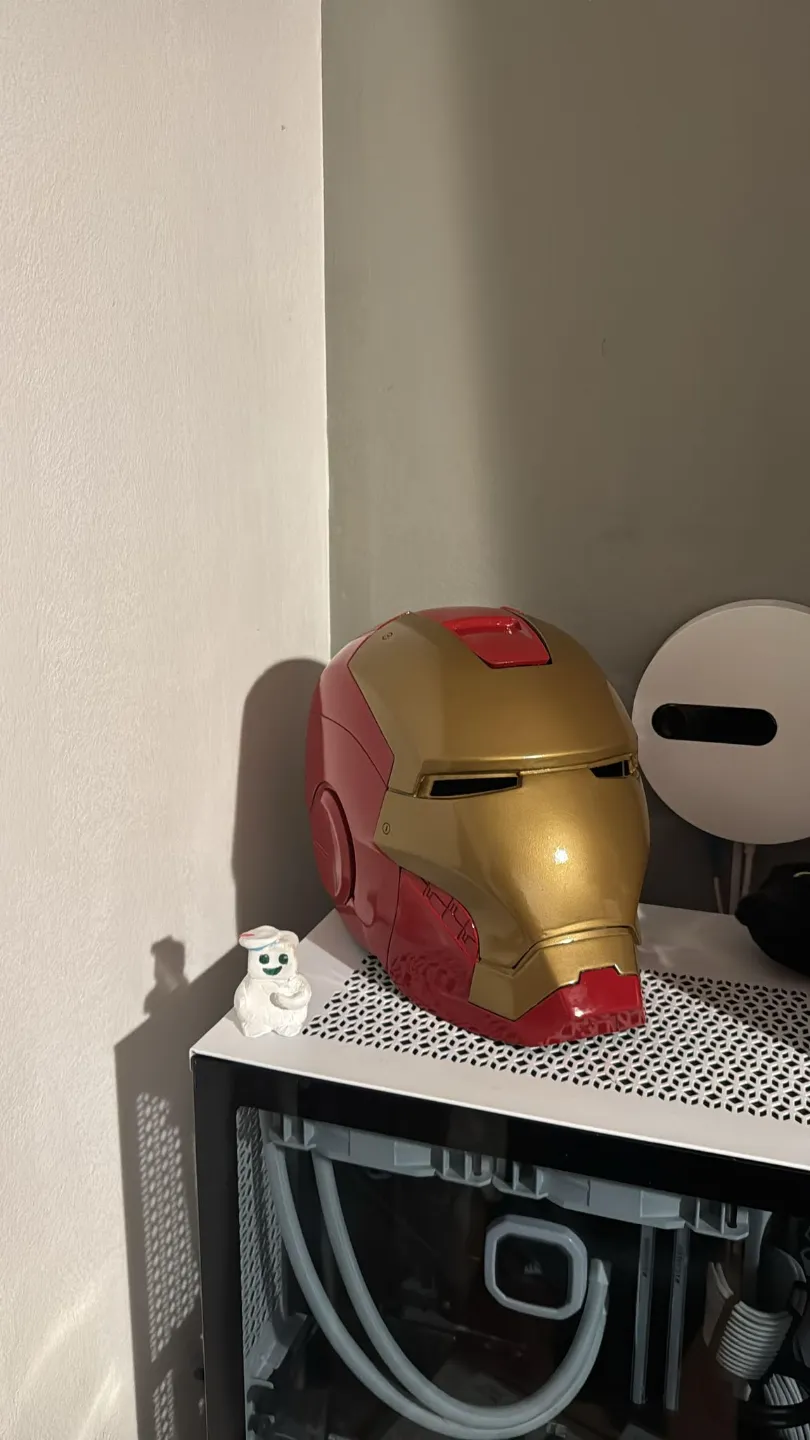 IRON MAN HELMET working A1 - Free 3D Print Model - MakerWorld
