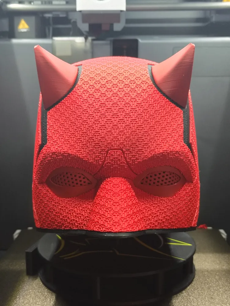 DareDevil Born Again Textured Cowl - Free 3D Print Model - MakerWorld