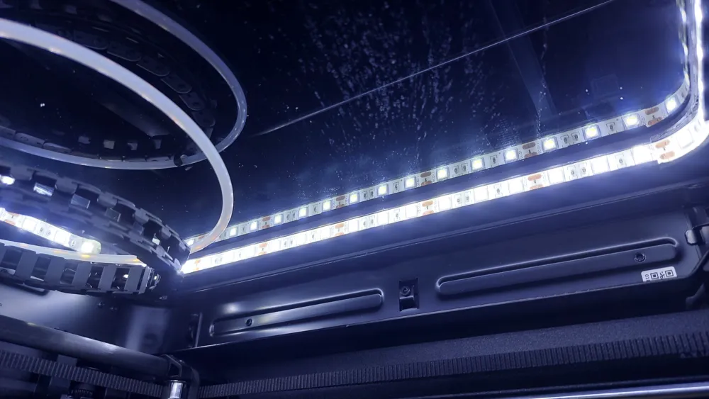 Bambu Lab P1S Simple LED Riser (Remix) Remixed by fliptoback MakerWorld ...