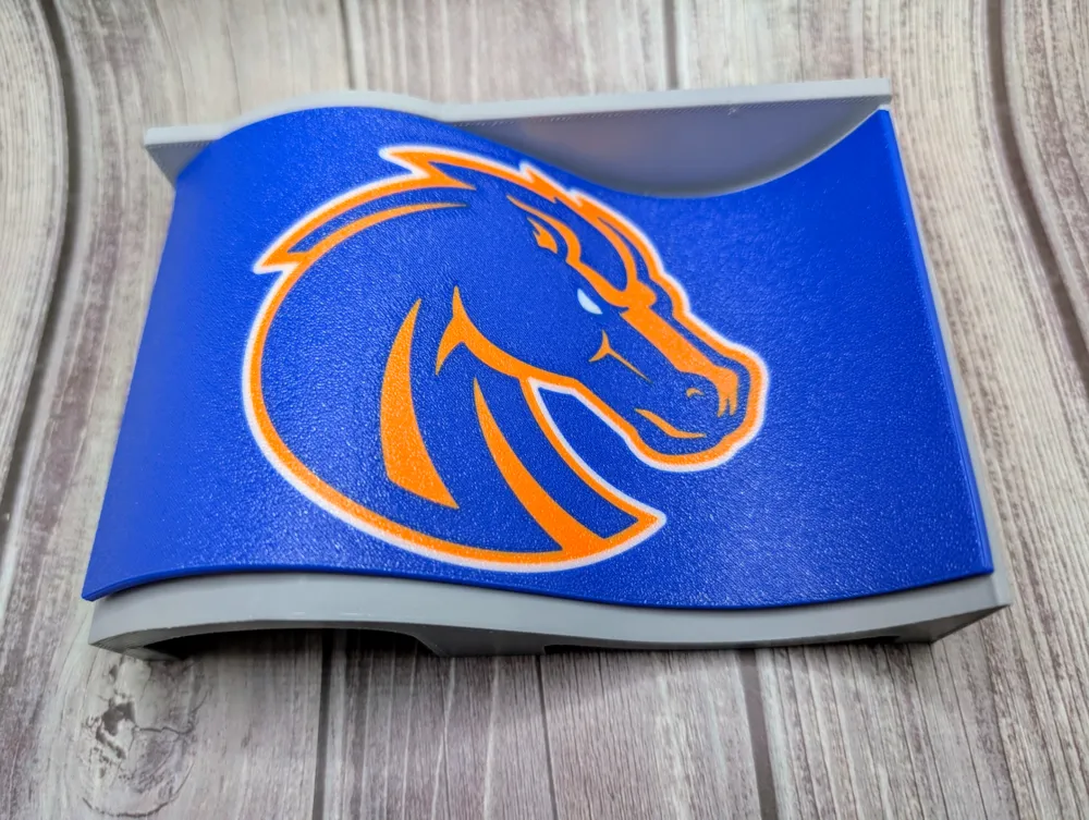 Boise State Broncos Flag / Plate by Sage Prints and Design MakerWorld ...