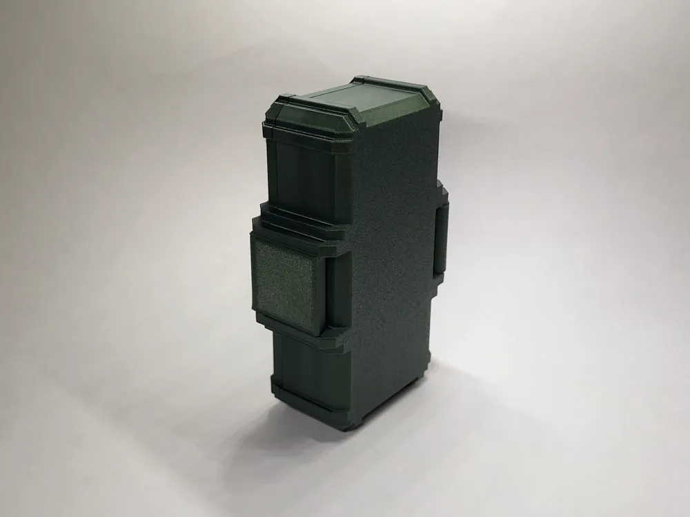 Mil Box Sectioned Rugged print in place container by Hester - MakerWorld