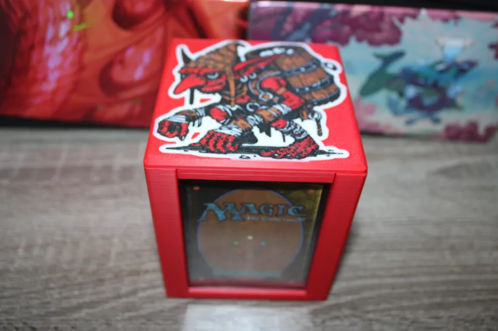 MTG EDH Commander Showcase Deck Box - Zada Hedron - Free 3D Print Model ...