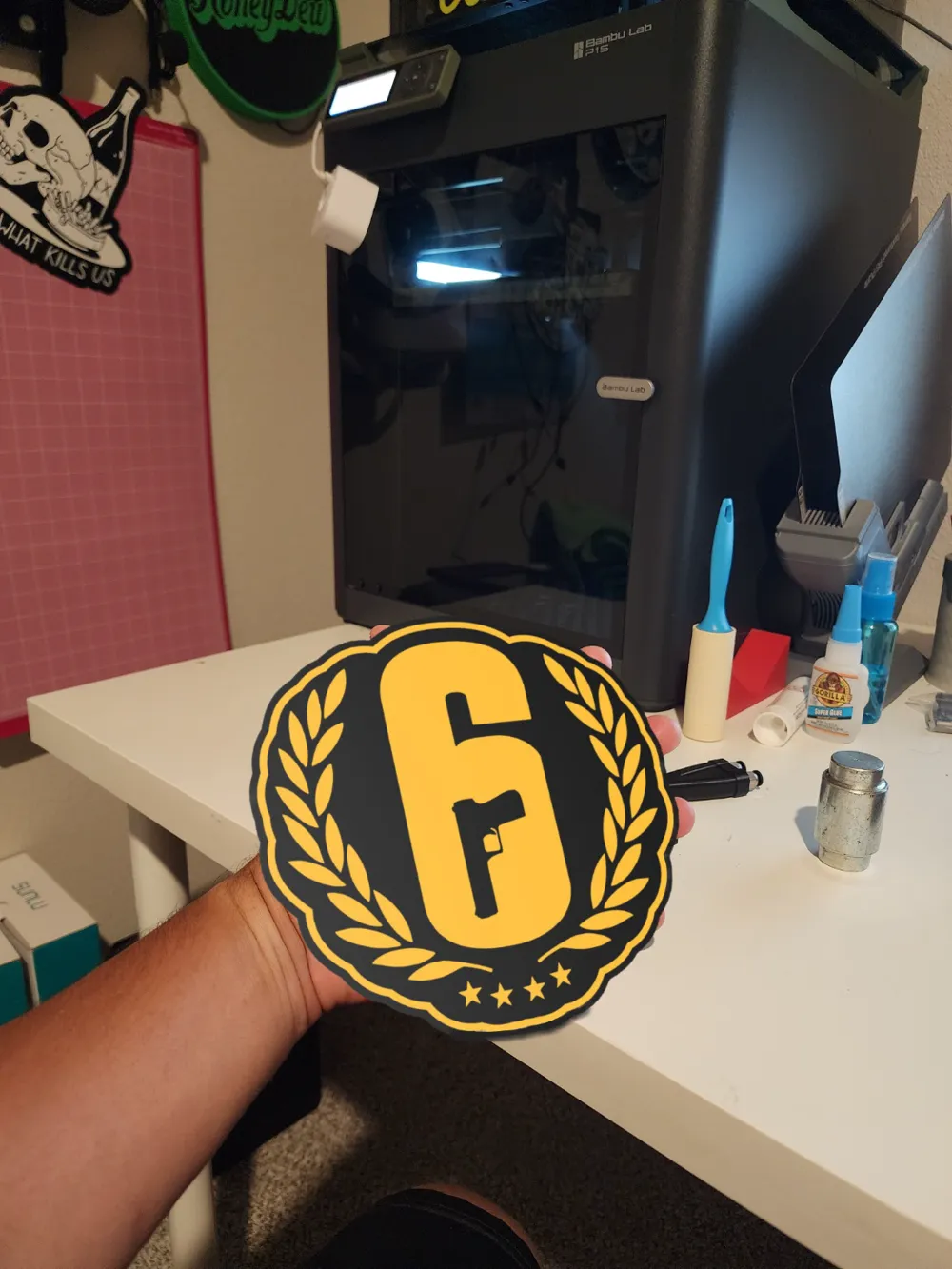 Rainbow Six Siege Lightbox by DREWZUKI - MakerWorld