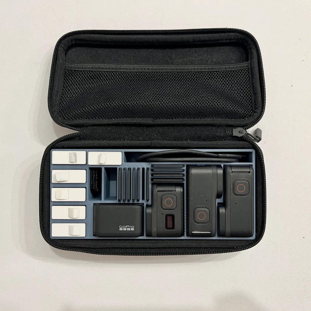 GoPro Organizer for original case by Aircop MakerWorld: Download Free ...